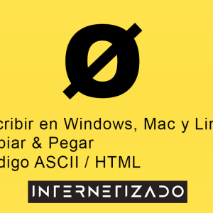 Cómo hacer el símbolo de diámetro « Ø, ø » con el teclado (con ejemplos)
